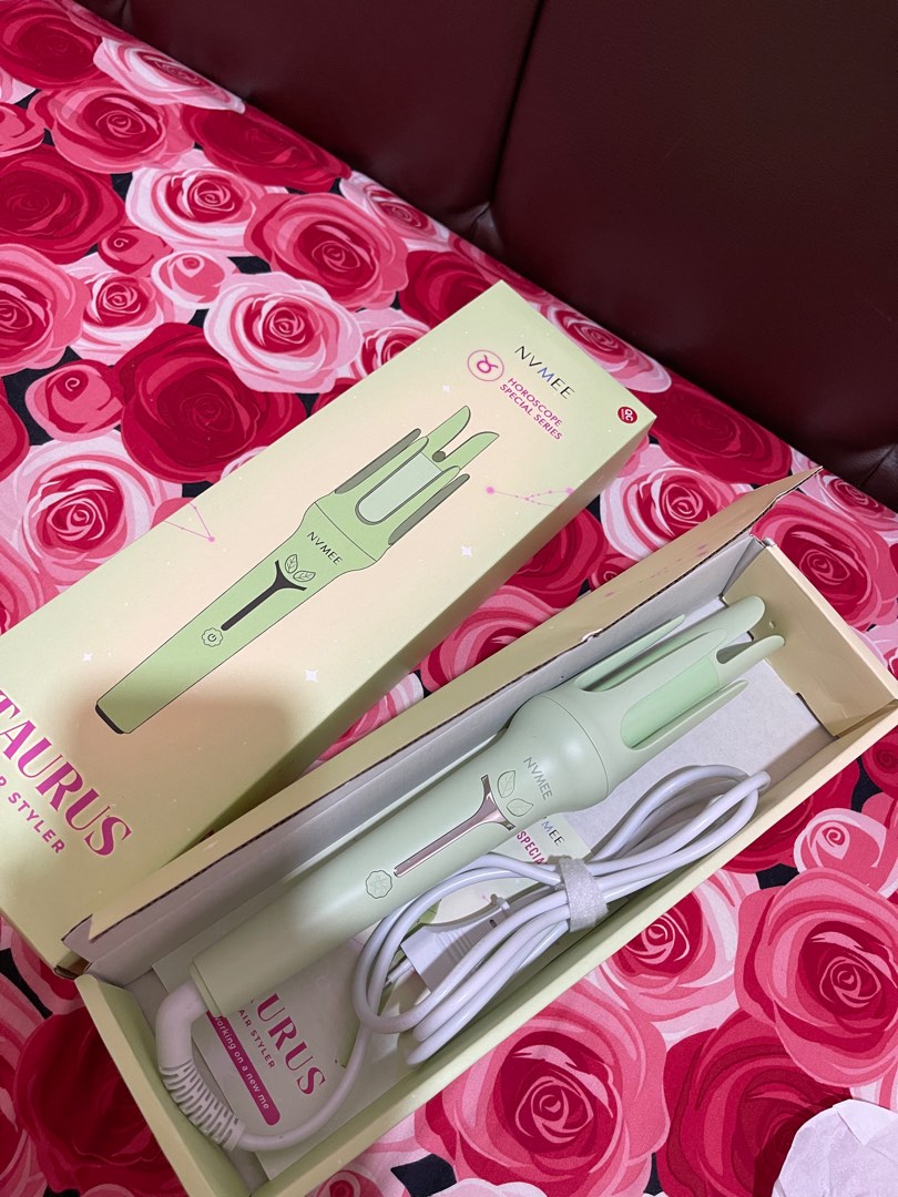 NVMEE -TAURUS Catokan Rambut Curly Otomatis, Kesehatan & Kecantikan ...