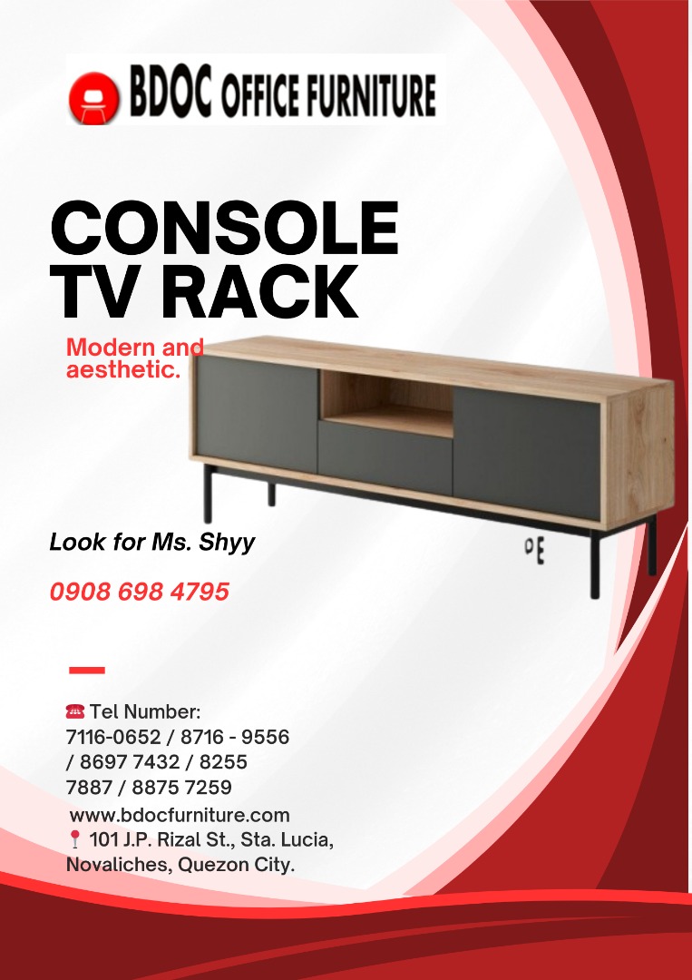 Office Furniture / Console TV Rack / Office Partition, Furniture & Home ...