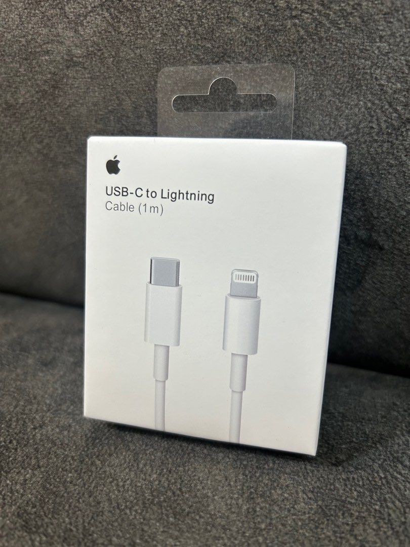 Original apple cable type c to lightning charger, Mobile Phones ...