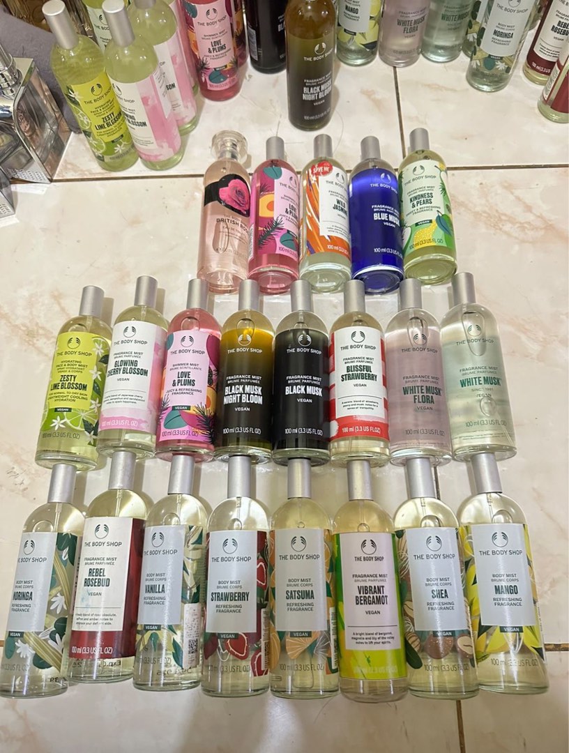 PARFUME BODY MIST PARFUM THE BODY SHOP ORIGINAL REJECT KEMASAN ...