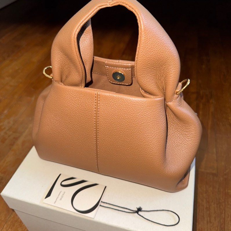 Polene Numero Neuf Mini - Textured Camel, Luxury, Bags & Wallets on ...