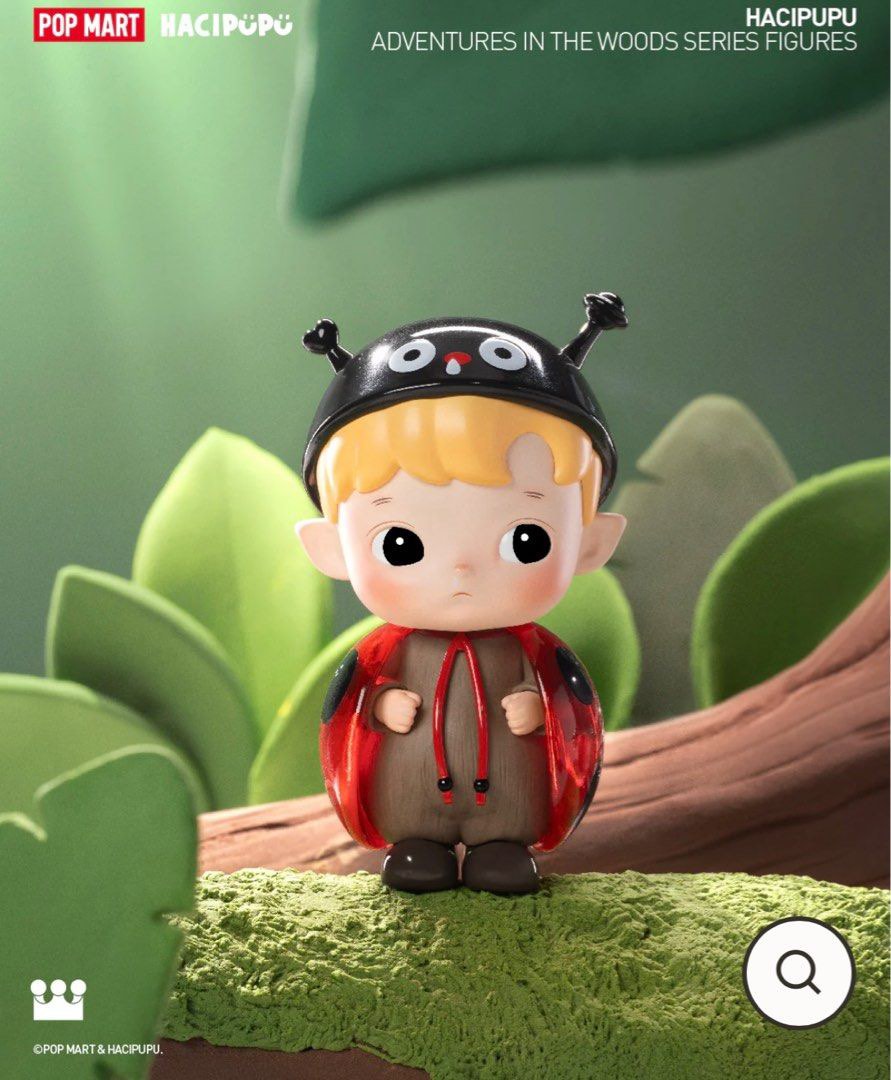 Popmart Hachipupu Adventures in the woods - Ladybug, Hobbies & Toys ...