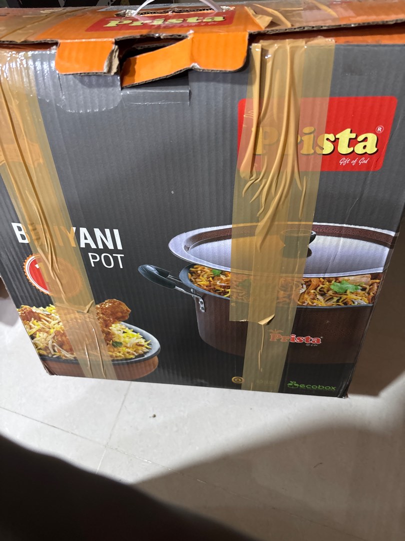 Prista Biryani Pot 16 Litres, TV & Home Appliances, Kitchen Appliances ...