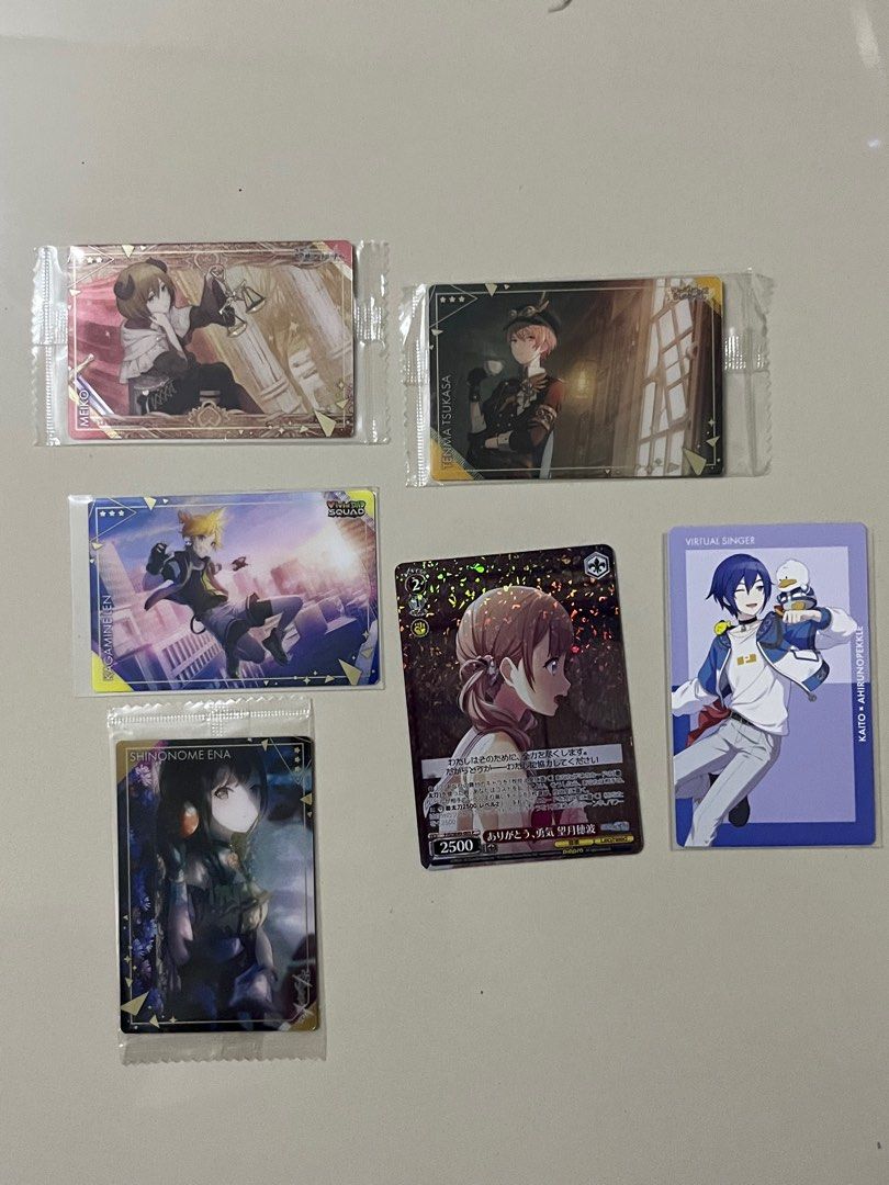 project sekai pjsk cards, Hobbies & Toys, Toys & Games on Carousell