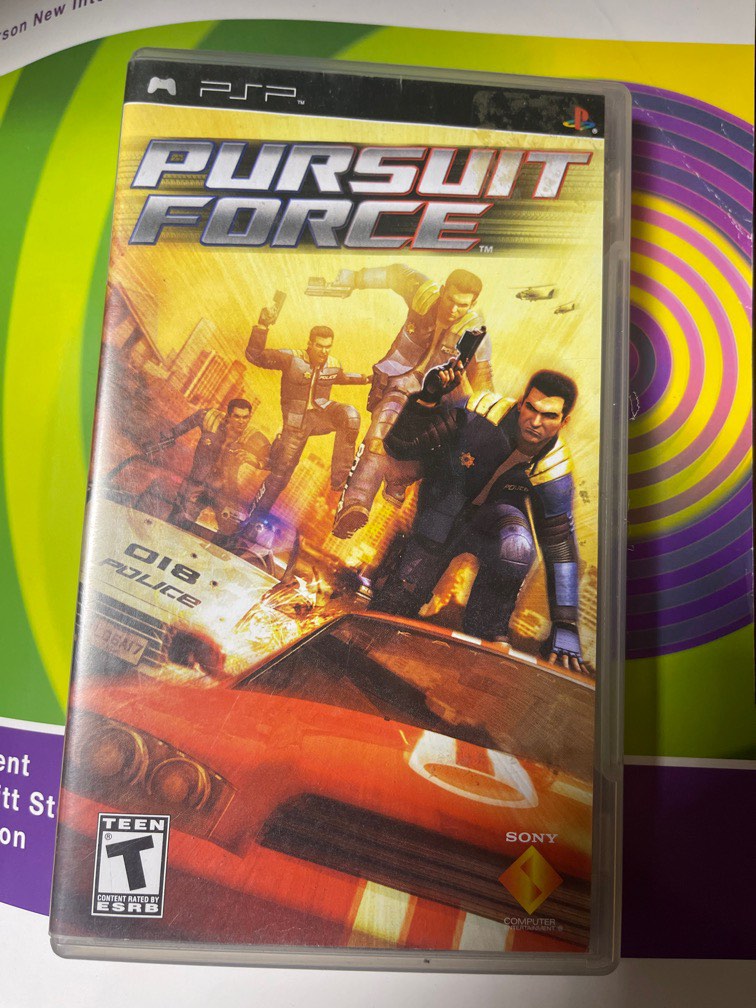 PSP Pursuit Force, Video Gaming, Video Games, PlayStation on Carousell