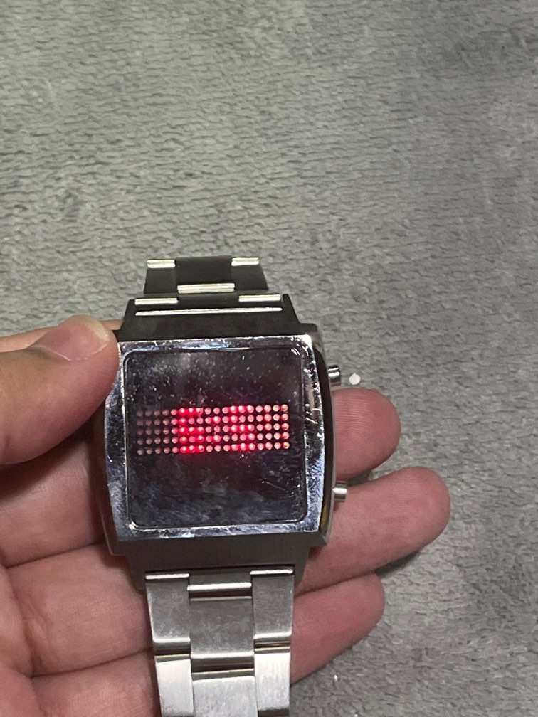 Rare Tokyo flash cyberpunk led watch discontinued model fun interesting ...