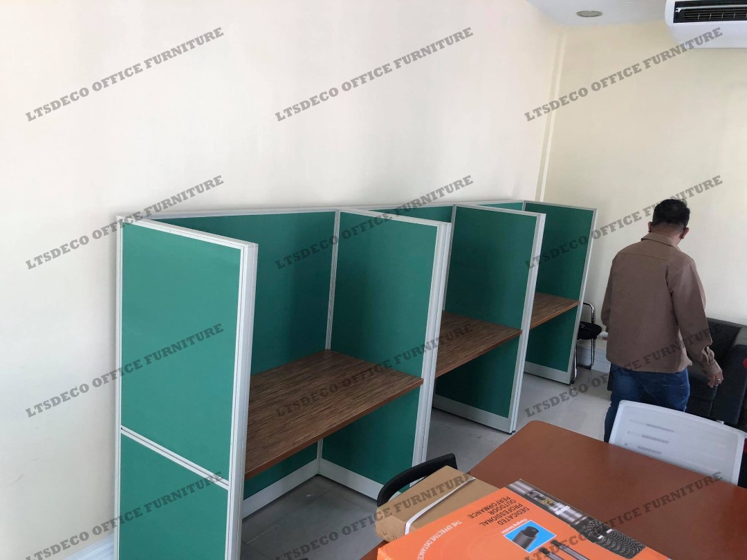 ready made modular partition / office partition / office furniture ...