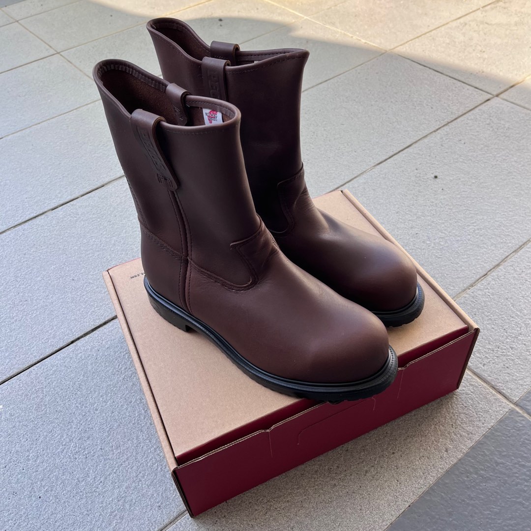 Red Wing 8241 Steel Toe Safety US9, Men's Fashion, Footwear, Boots on ...