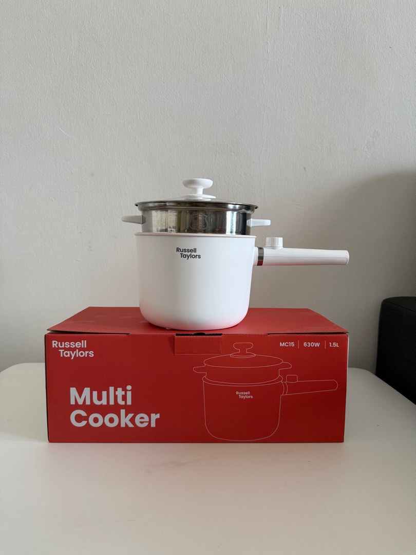 Russell Taylors 1.5L Multi Cooker MC15 / MC15S with steamer 630W Non ...