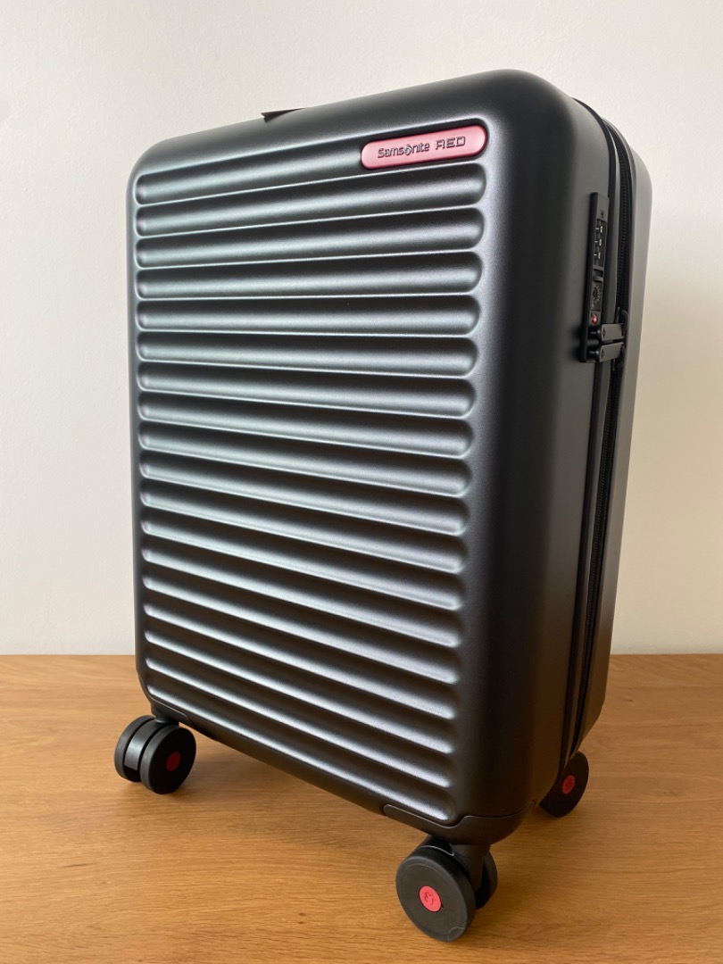 Samsonite TOIIS C 55/20 EXP Ink Black, Hobbies & Toys, Travel, Luggage ...