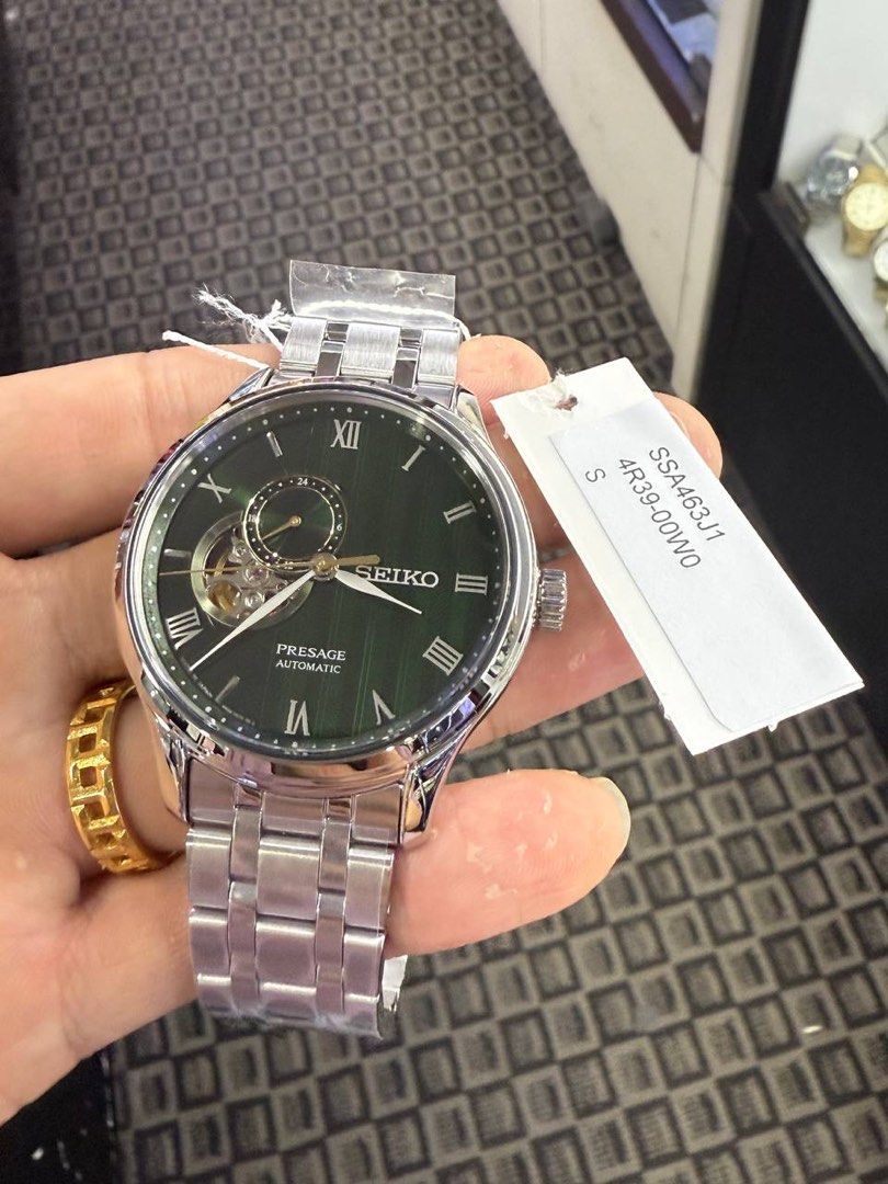 SEIKO PRESAGE JAPANESE ZEN GARDEN MADE IN JAPAN AUTOMATIC SSA463J1, Men ...
