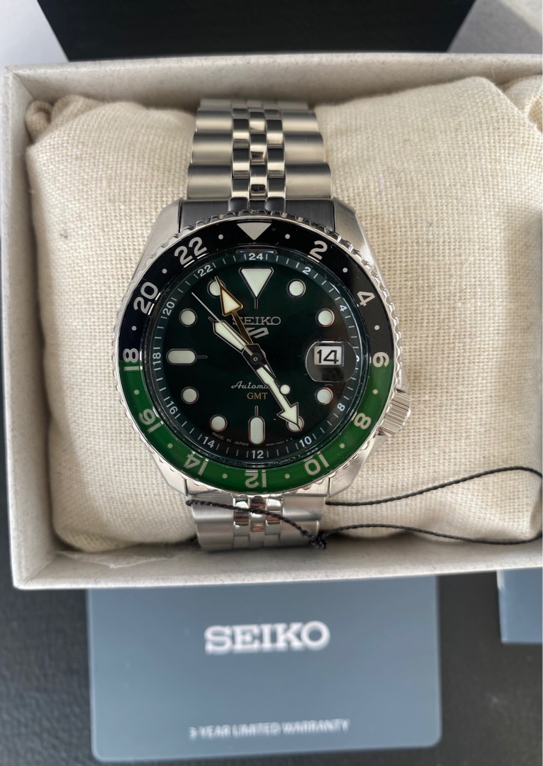 SEIKO SSK035 (SPRITE/STARBUCK) MADE IN JAPN, Men's Fashion, Watches ...