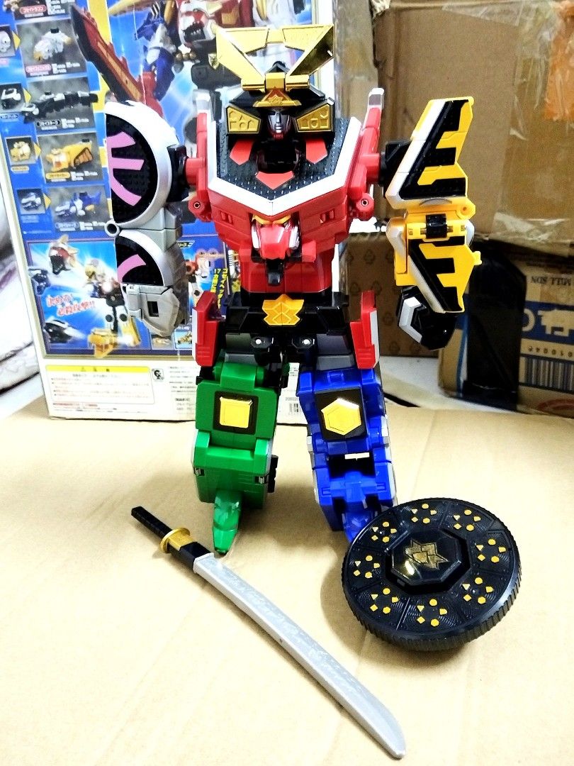 Sentai shinkenger dx shinken oh / power rangers samurai megazord ...