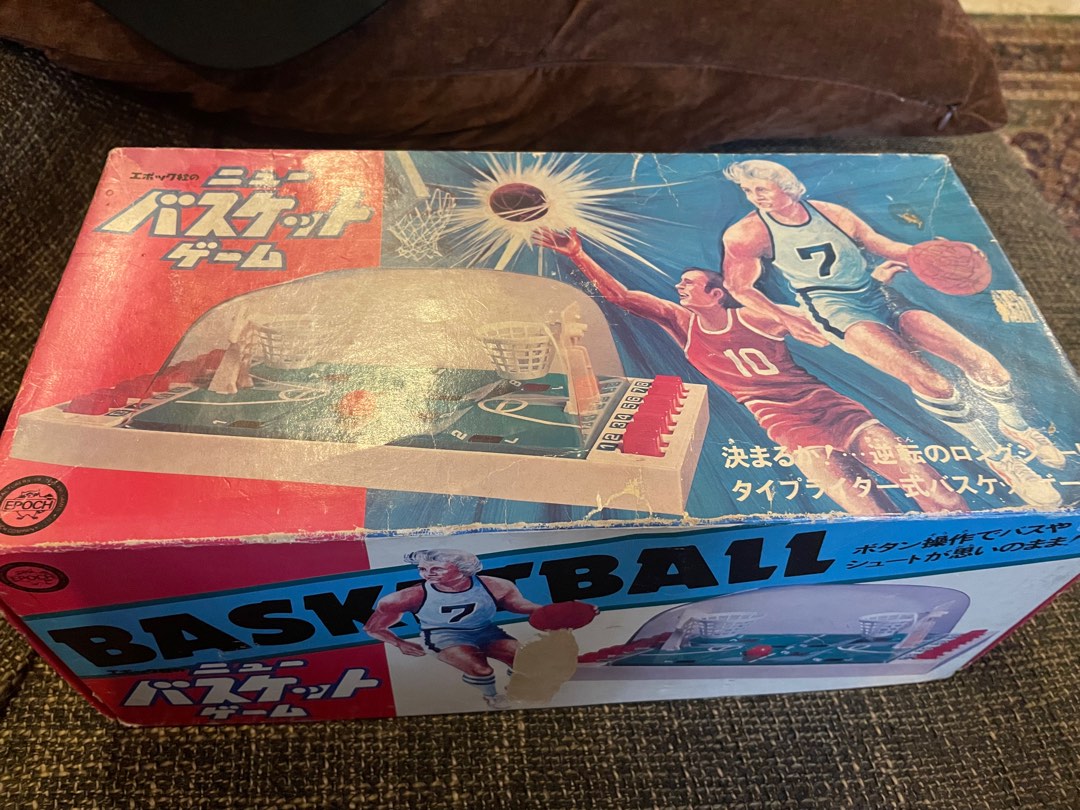 Showa Retro Game Vintage Basketball Game Epoch, Hobbies & Toys, Toys ...