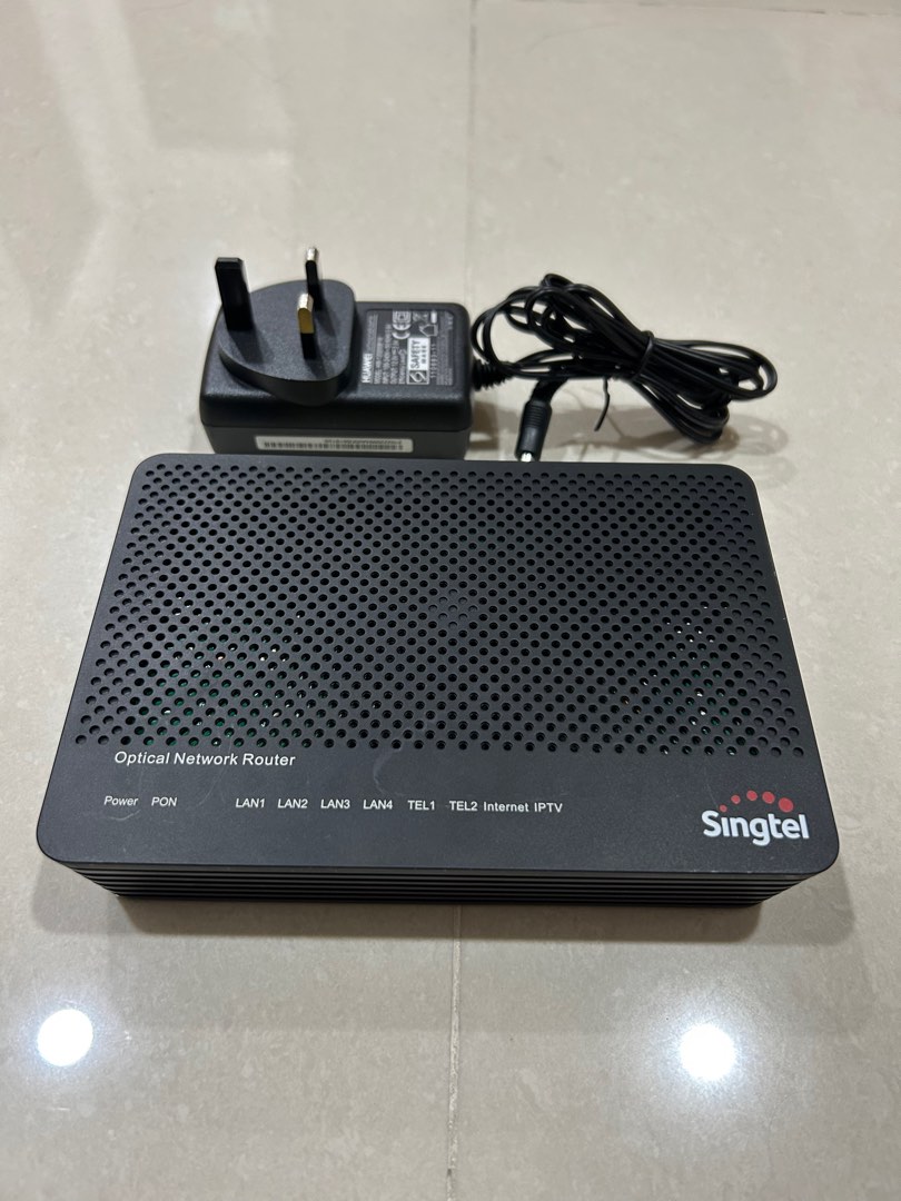 SingTel Optical Network Router, Computers & Tech, Parts & Accessories ...