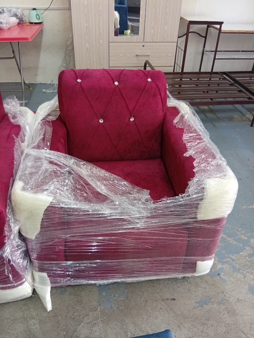 Sofas set Kain Baldu, Furniture & Home Living, Furniture, Sofas on ...