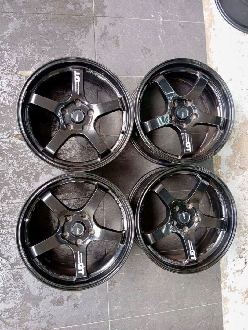 SPORT Rim ADVAN GT 17" CIVIC PREVE INSPIRA SUPRIMA HRV X50 AUDI A3 A4 ...