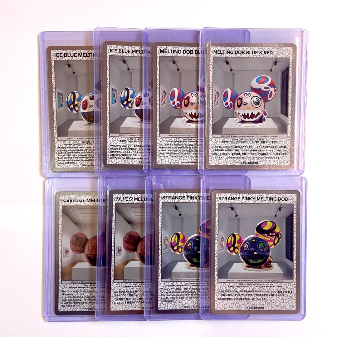 Takashi Murakami Collectible Trading Card: Melting D O B set, Hobbies ...
