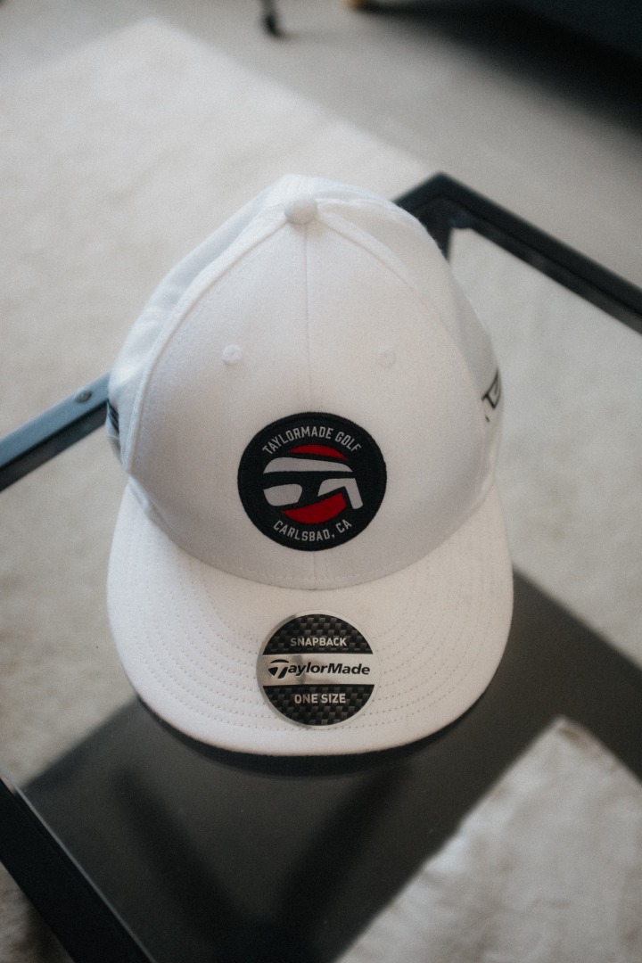 TaylorMade Carlsbad, CA Stealth Golf Hat Tour Authentic P-790 White ...