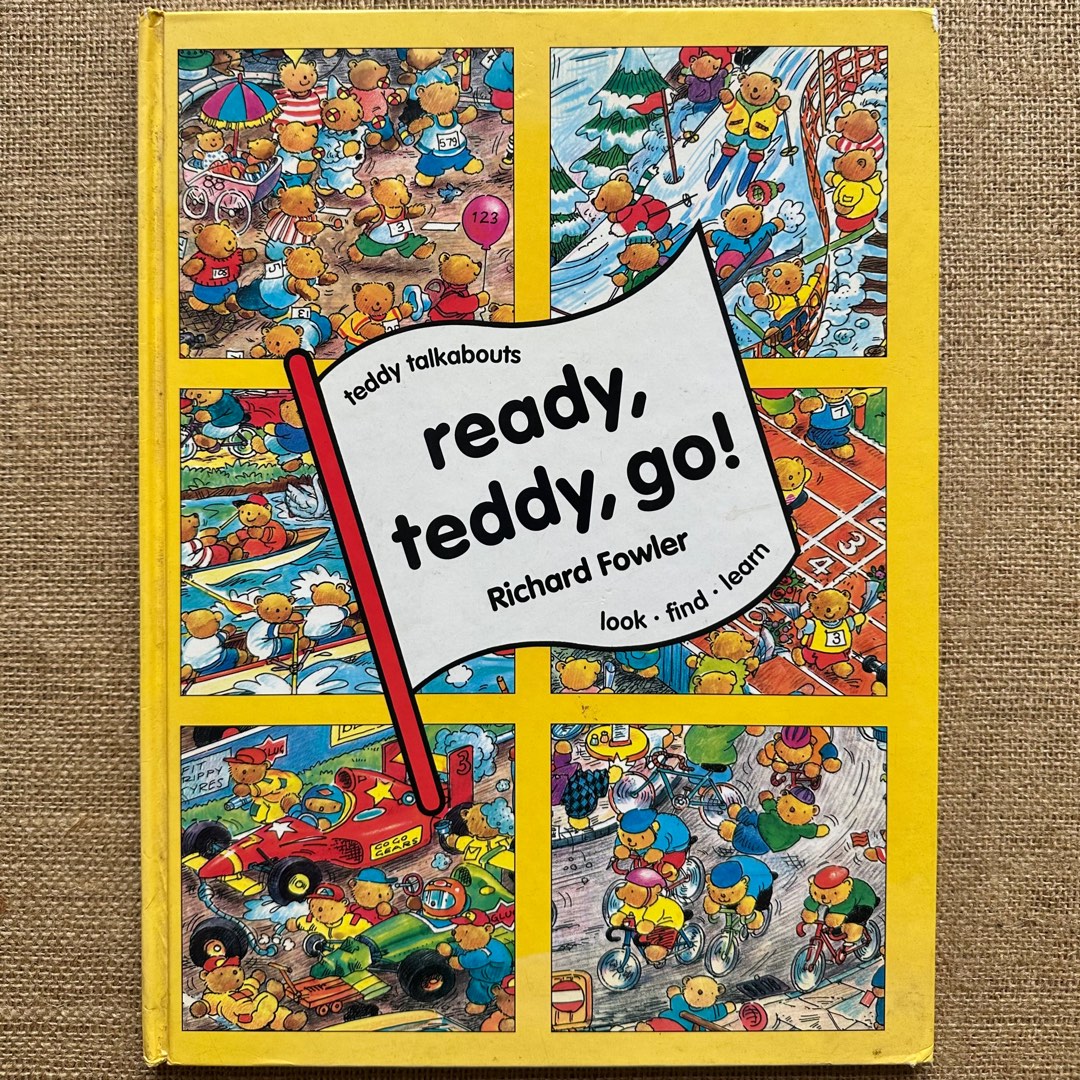 TEDDY TALKABOUTS: READY, TEDDY, GO!, Hobbies & Toys, Books & Magazines ...