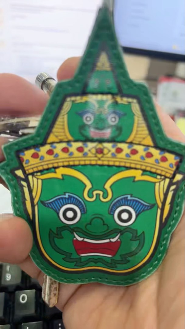 Thai Green Giant Keychain, Hobbies & Toys, Toys & Games on Carousell