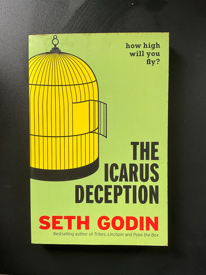 The icarus deception | Seth Godin | 30% off, Hobbies & Toys, Books & Magazines, Fiction & Non ...