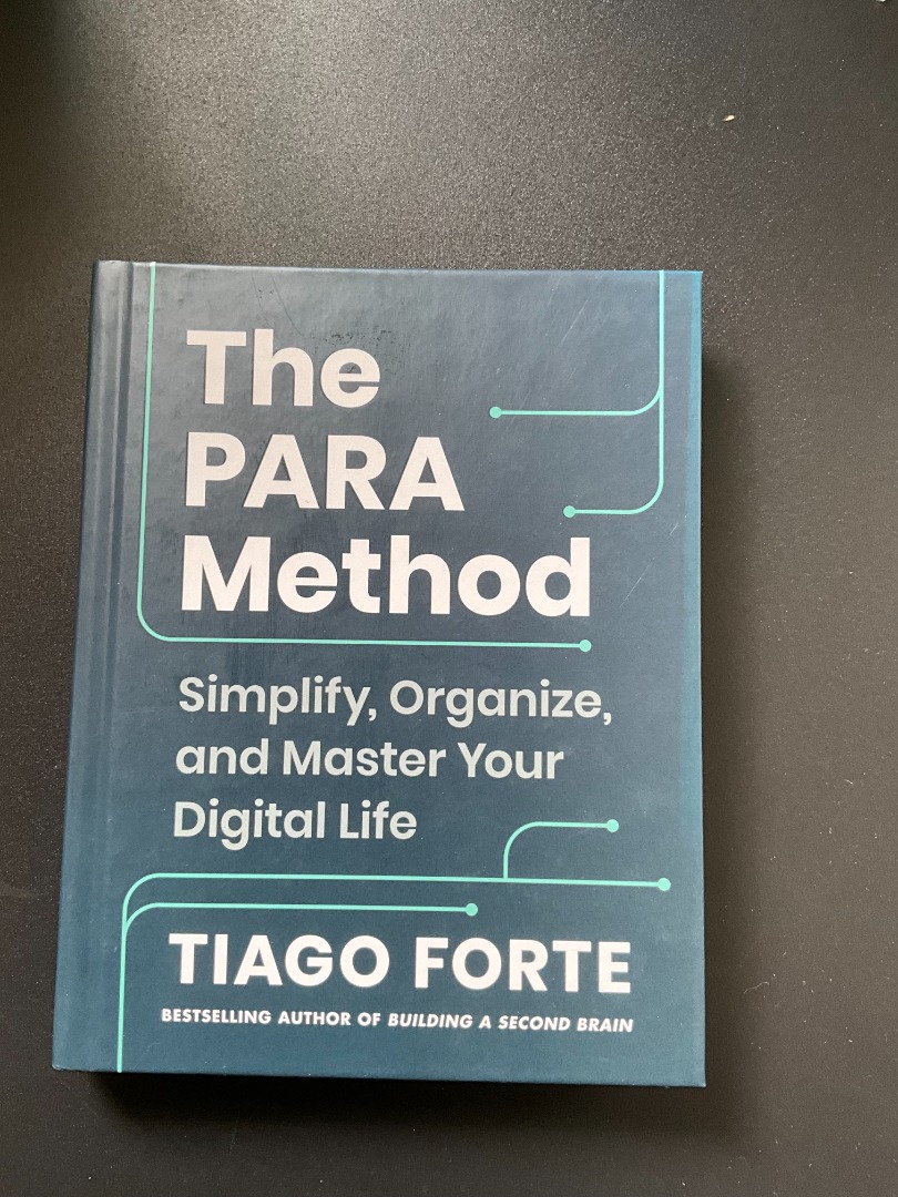 The PARA method | Tiago Forte | 30% off, Hobbies & Toys, Books ...