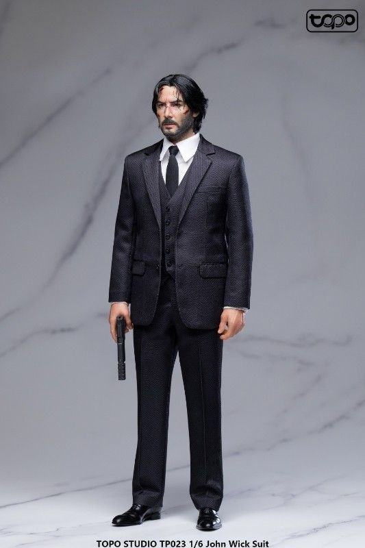 TOPO TP023 1/6 Scale Suit set with body John Wick, Hobbies & Toys, Toys & Games on Carousell