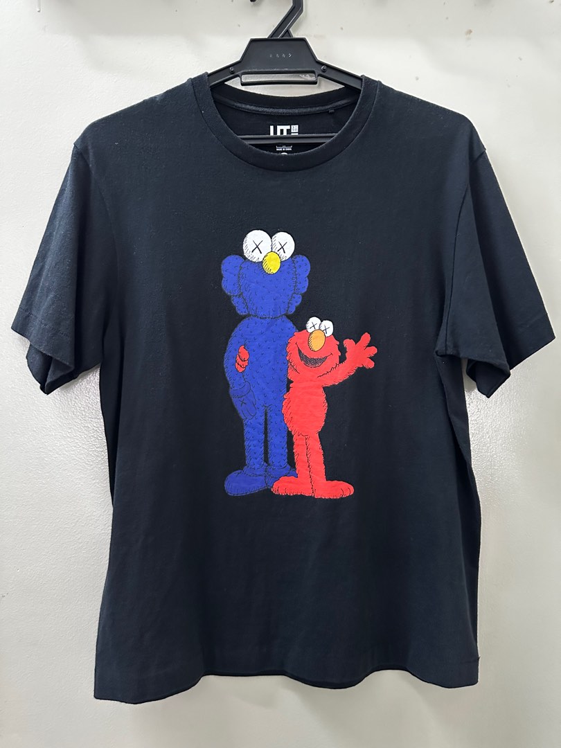 Uniqlo X Kaws x Elmo, Men's Fashion, Tops & Sets, Tshirts & Polo Shirts ...