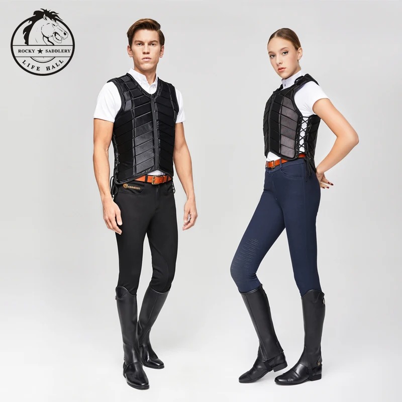 Unisex outdoor riding EVA vest Protect riding safety Equestrian Vest ...