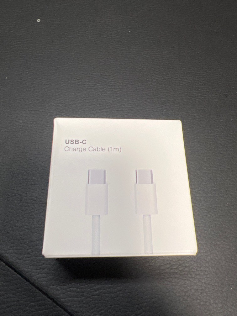 USB C to C - 1m, Computers & Tech, Parts & Accessories, Cables & Adaptors on Carousell