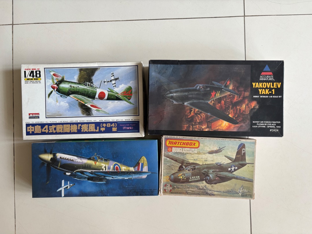 Vintage model kits, Hobbies & Toys, Memorabilia & Collectibles, Vintage ...