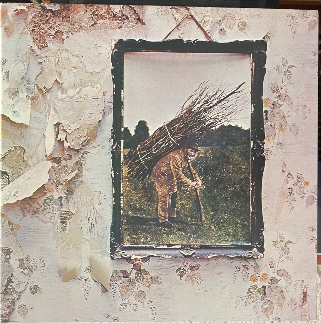 Vinyl LP: rock - Japan press “ Led Zeppelin IV / Zoso” with 2 inserts ...
