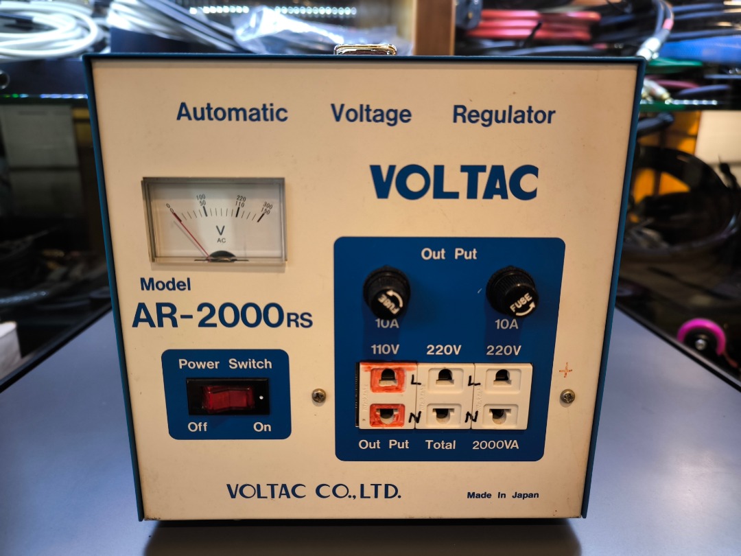 VOLTAC AR-2000RS Automatic Voltage Regulator, Audio, Other Audio ...