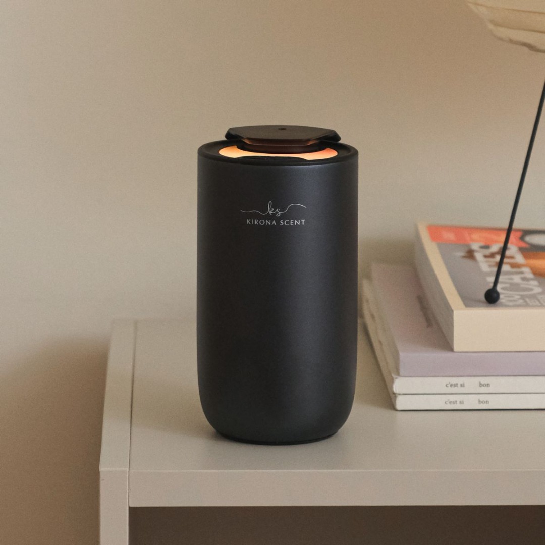 Waterless Diffuser - Bullet Aroma Nebulizer (Titanium Black), Furniture ...