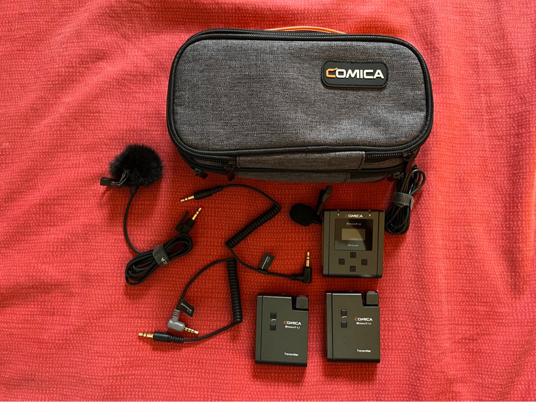Wireless Microphone COMICA BoomX-U, Audio, Microphones on Carousell