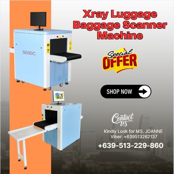 Xray Luggage Baggage Scanner Machine Security Inspection Metal Detector ...