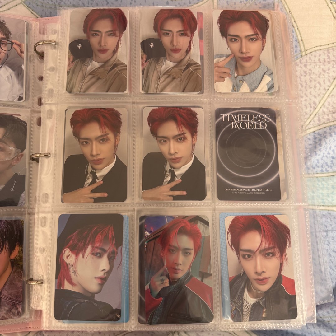 [盤]ZB1 Ricky 沈泉銳 小卡 特典, 興趣及遊戲, 收藏品及紀念品, 韓流 - Carousell