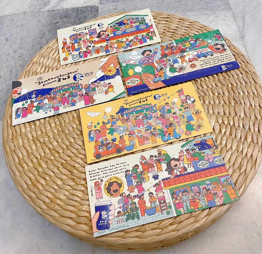 ZUS 2025 Raya packet, Hobbies & Toys, Stationery & Craft, Art & Prints ...