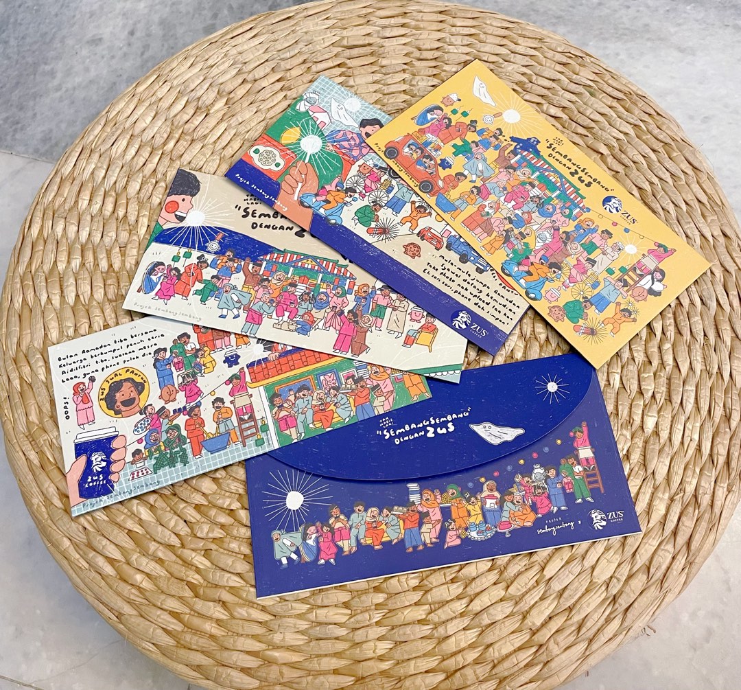 ZUS 2025 Raya packet, Hobbies & Toys, Stationery & Craft, Art & Prints ...