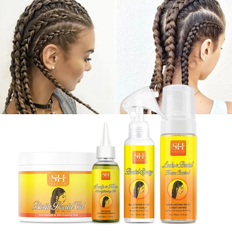 2023 hot Professional Braid Care Set African Curly Hair Braid ...