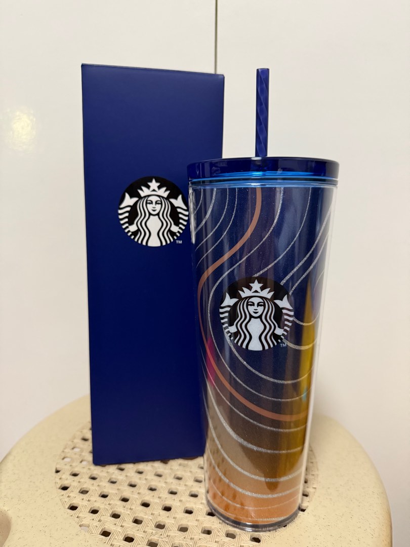 2025 Starbucks Traditions Indigo Cold Cup, Furniture & Home Living ...
