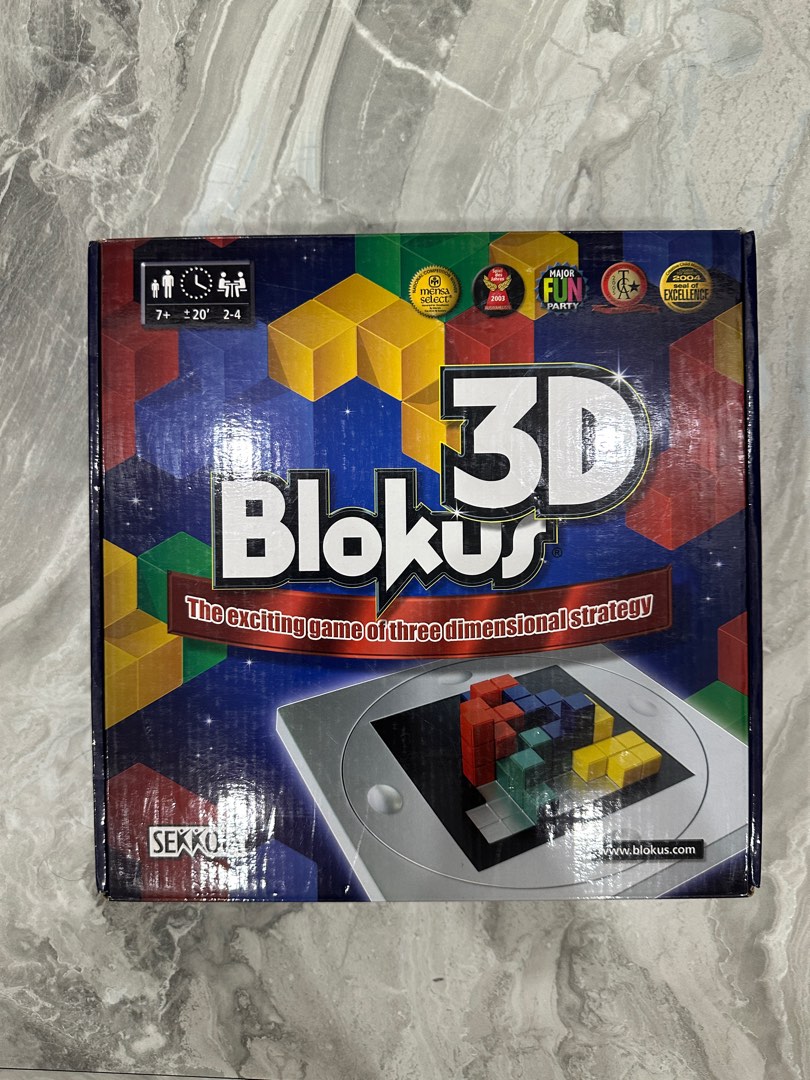 3D Blockus Strategy Game, Hobbies & Toys, Toys & Games on Carousell