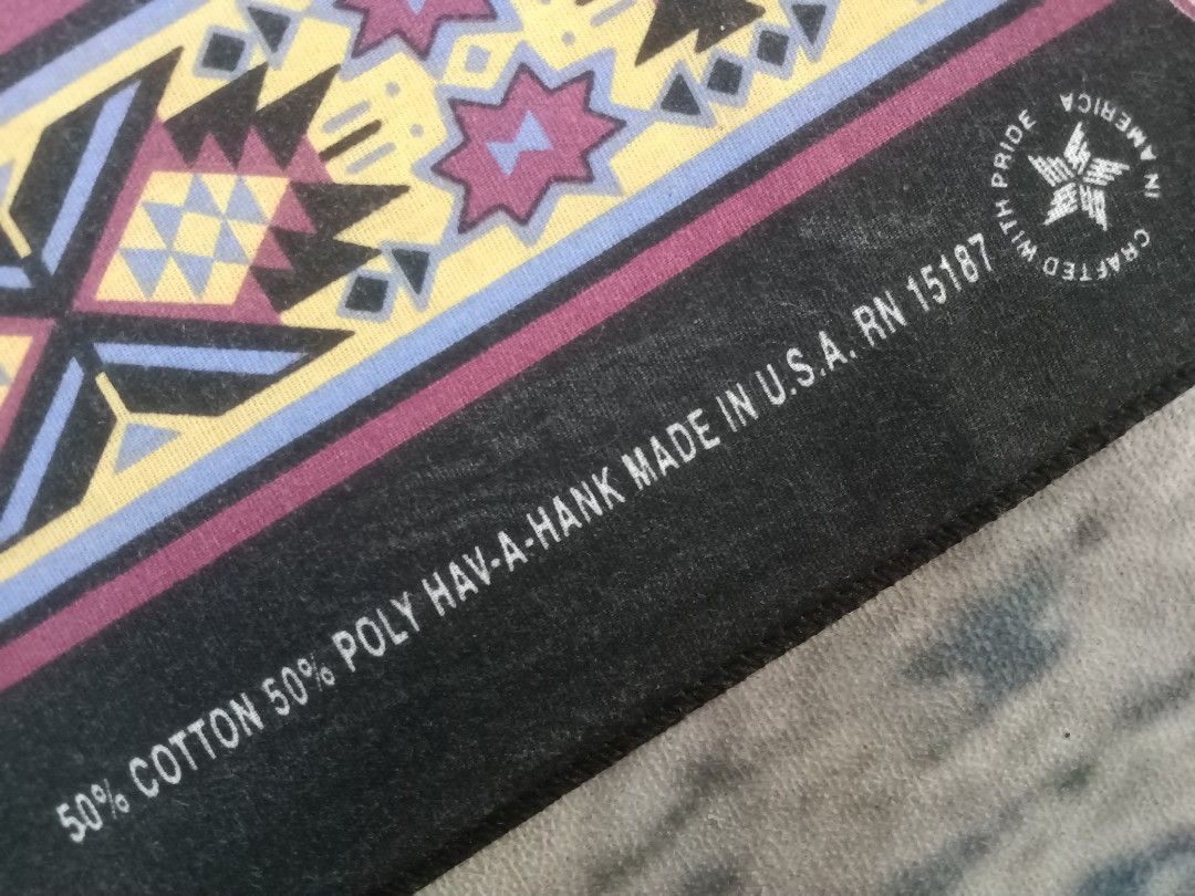 5050 MADE IN USA HAV-A-HANK VINTAGE NATIVE AMERICAN RED INDIAN TRIBAL ...