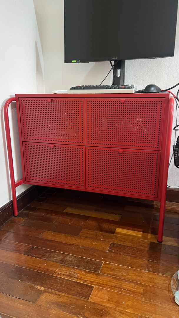 [50% OFF] Storage IKEA NIKKEBY Chest of 4 Drawers 84x50cm, Furniture & Home Living, Furniture ...