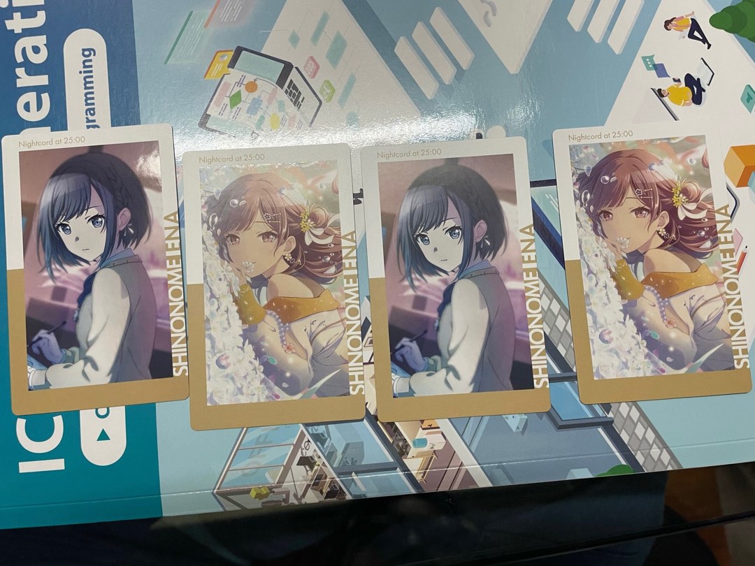 世界計劃 Pjsk prsk Epick ep小卡, 興趣及遊戲, 玩具 & 遊戲類 - Carousell