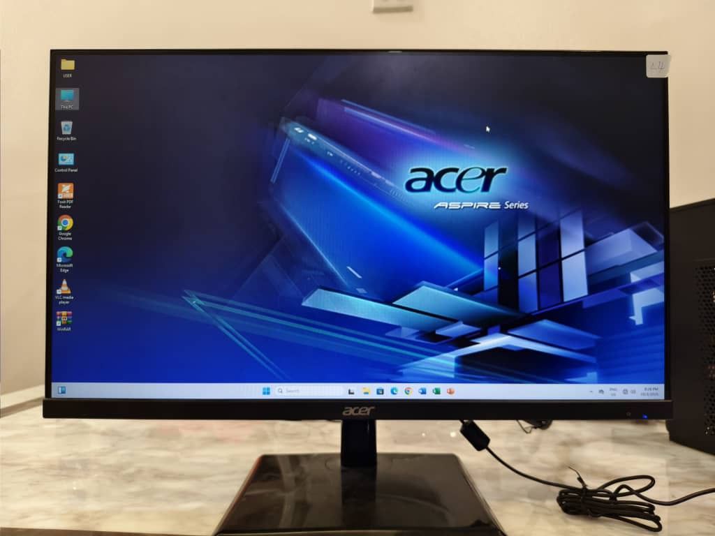 Acer 24 Inch Frameless Led Monitor FHD 75HZ Good Condition, Computers ...