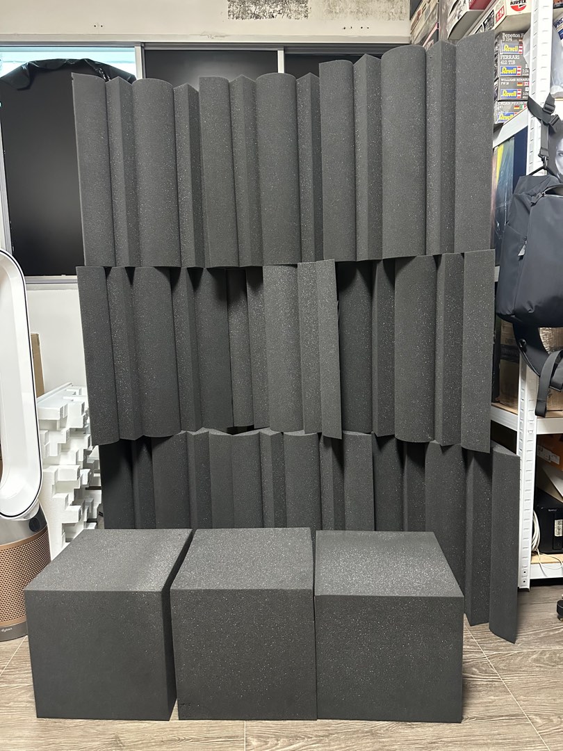 Acoustic Foam Bass trap High density, Audio, Other Audio Equipment on ...