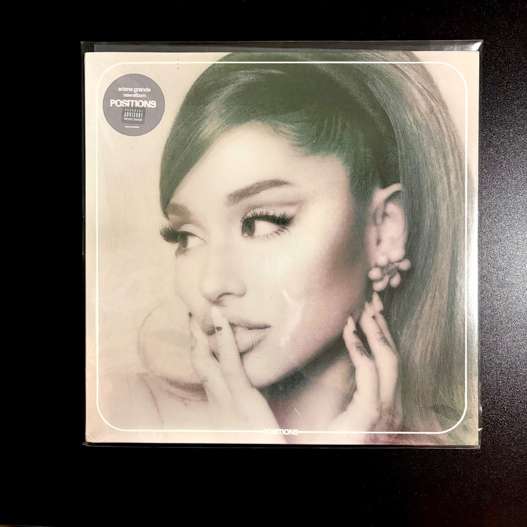 Ariana Grande Positions Coke Clear Bottle Vinyl, Hobbies & Toys, Music & Media, Vinyls on Carousell