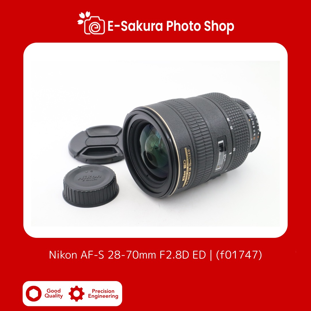 (As-is/ Junk) Nikon AF-S 28-70mm F2.8D ED | (f01747), Photography, Lens & Kits on Carousell